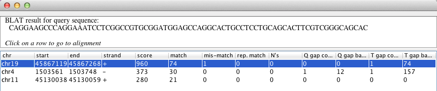 BLAT - IGV Desktop Application